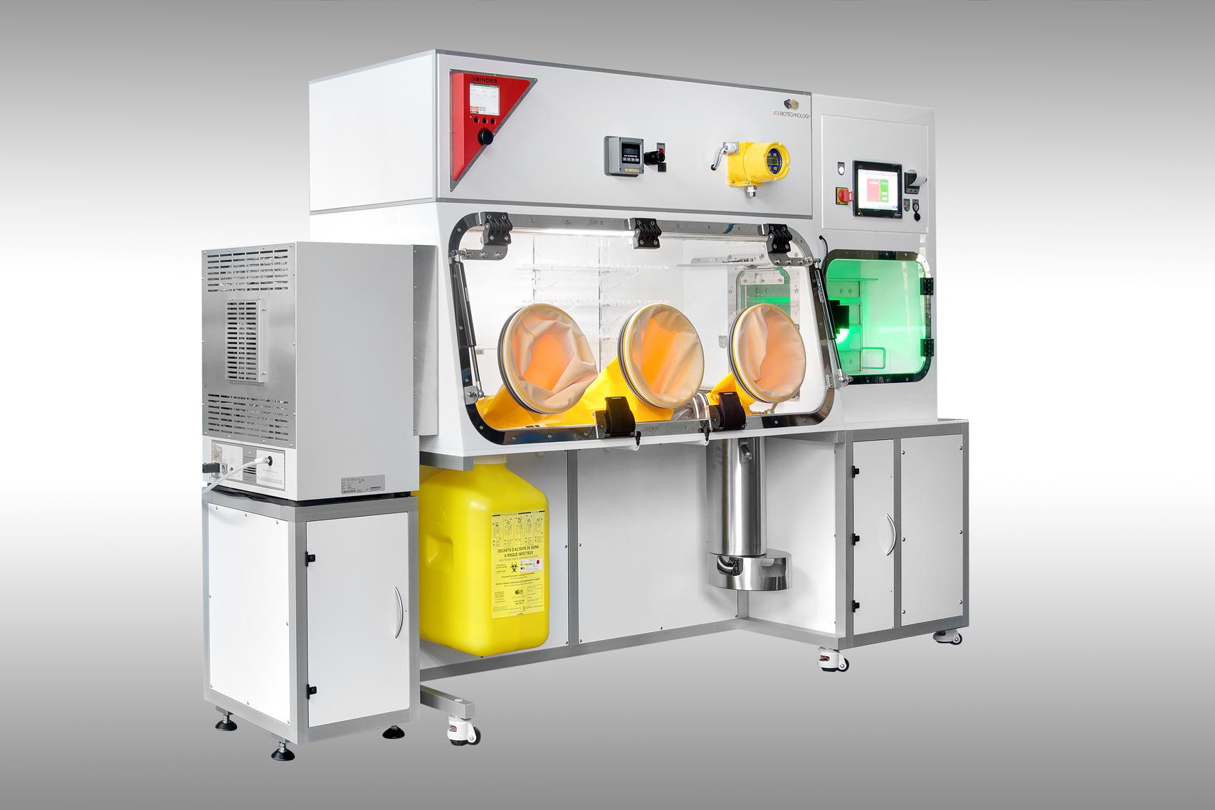 Innovation chez JCE BIOTECHNOLOGY, avec un isolateur stérile pour ...